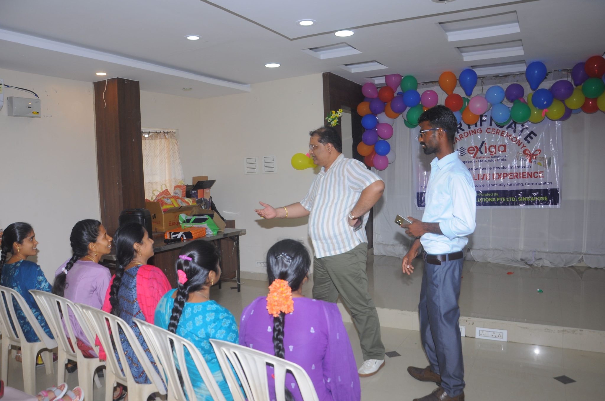 Certificates Ceremony 5th Aug 2025 - Exiga Software Solutions Pte. Ltd.